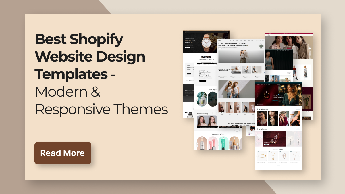 Best Shopify Website Design Templates - Modern & Responsive Themes ...